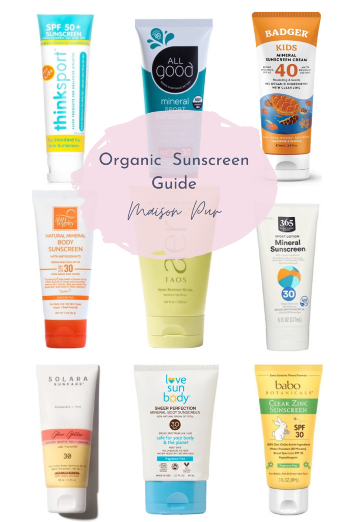 Someplace Warm And Sunny: Natural Sunscreen Round Up - Maison Pur