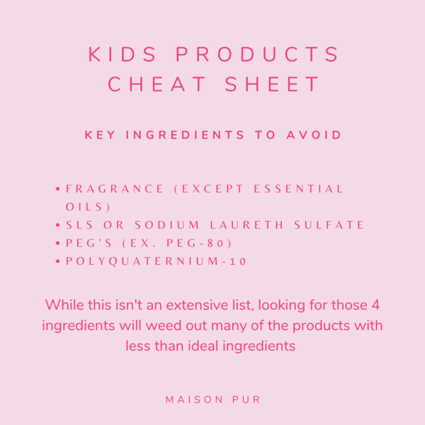 Organic Kids Products Guide: How To Find Non-Toxic Bath Products ...